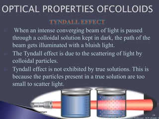 Unit I COLLOIDAL DISPERSION | PPTX