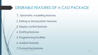 Unit i computer aided design | PDF