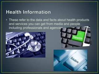 Unit I consumer health grade 10 | PPTX