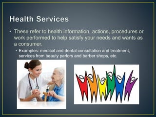 Unit I consumer health grade 10 | PPTX