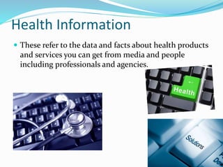 Lesson 1 Consumer Health Education | PPTX