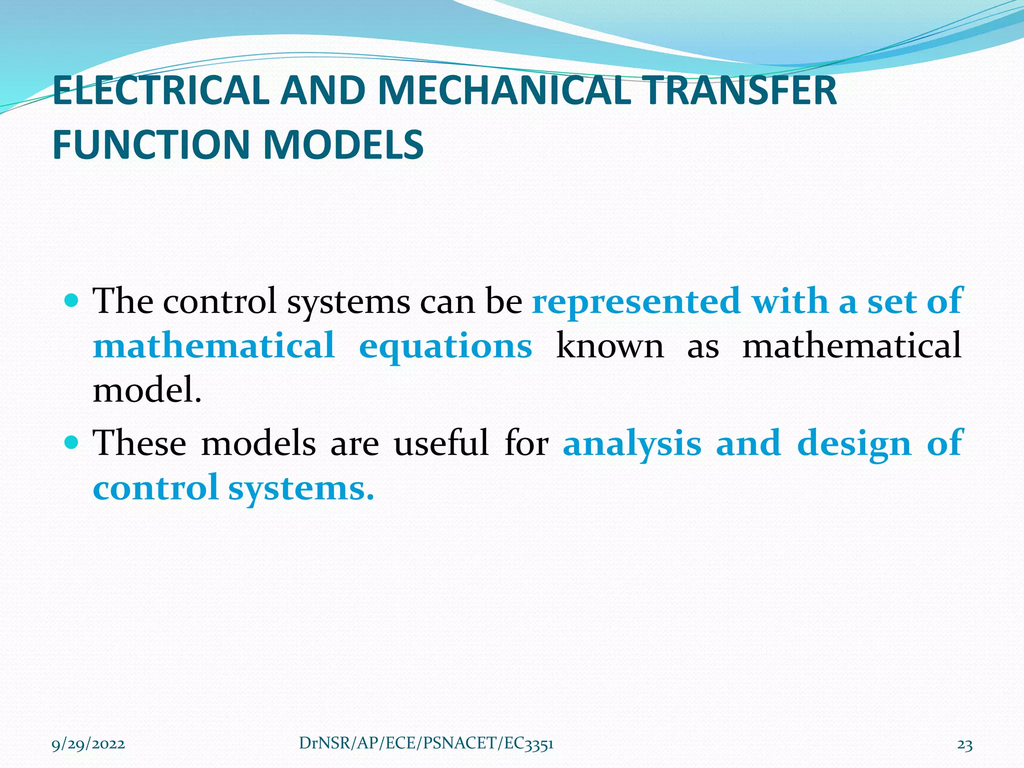 UNIT I CONTROL SYSTEM (EC3351).pptx