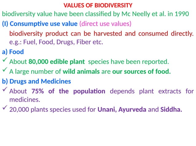 Unit I Ecosystem & Biodiversity Environmental Science and Sustainablity ...