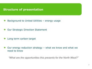 Sustainable development in the Utility Sector | PPT