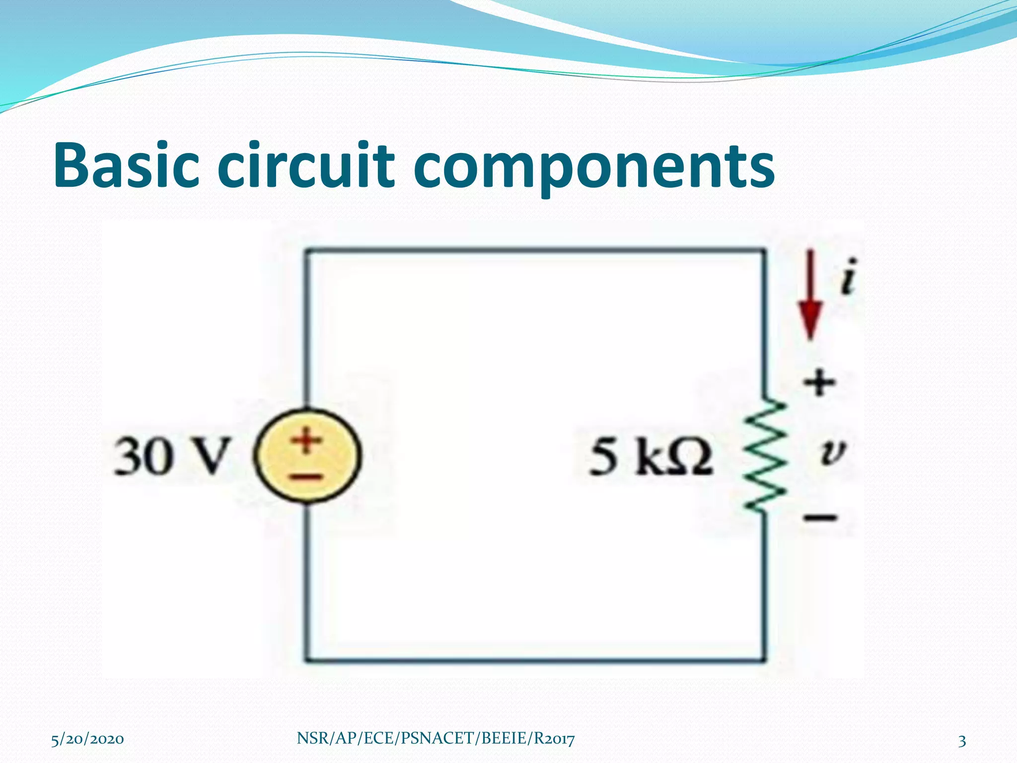 Unit i electrical circuits | PPT
