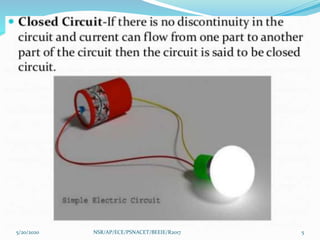 Unit i electrical circuits | PPTX