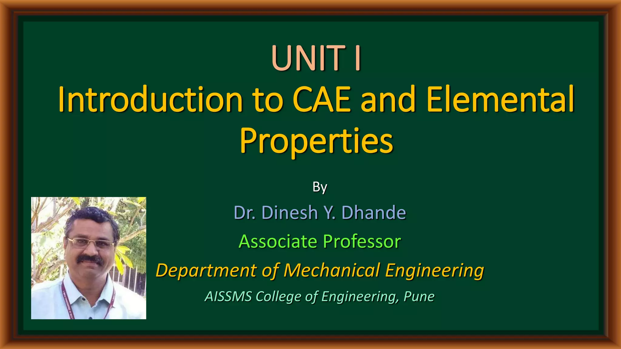 Introduction to CAE and Element Properties.pptx