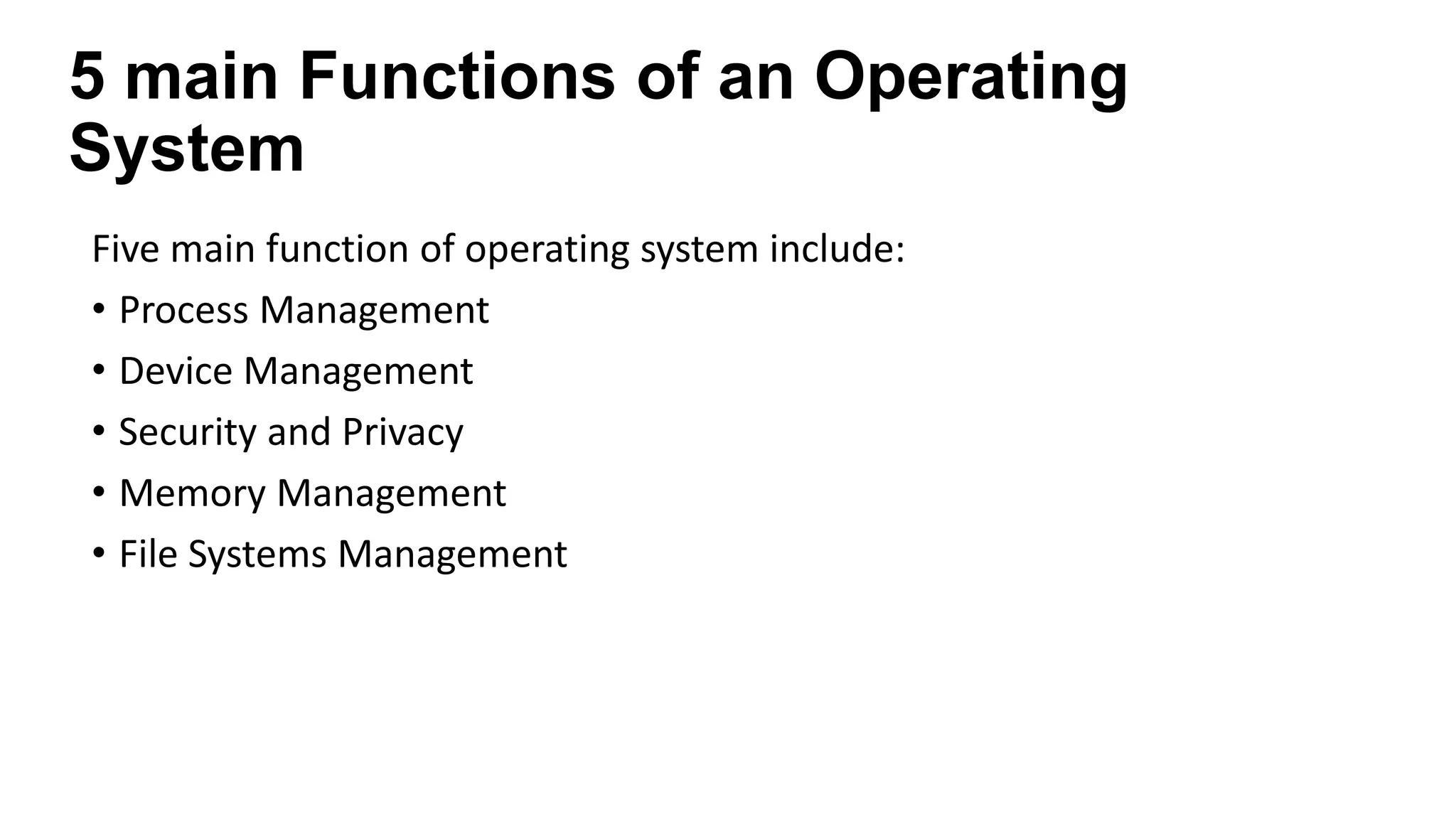 Unit I Fundamental Concepts of Operating system.pptx