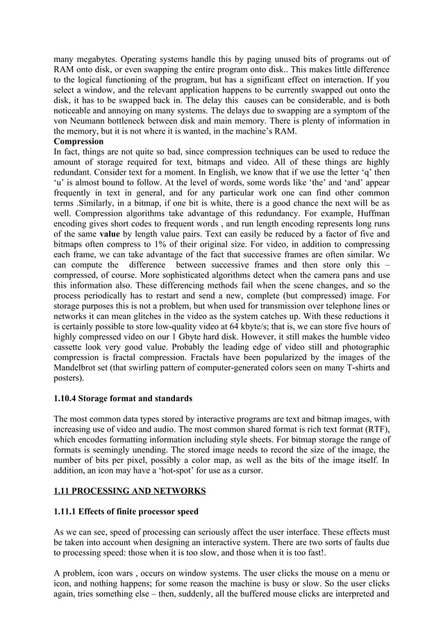 Unit I Human Computer Interaction Introduction Docx