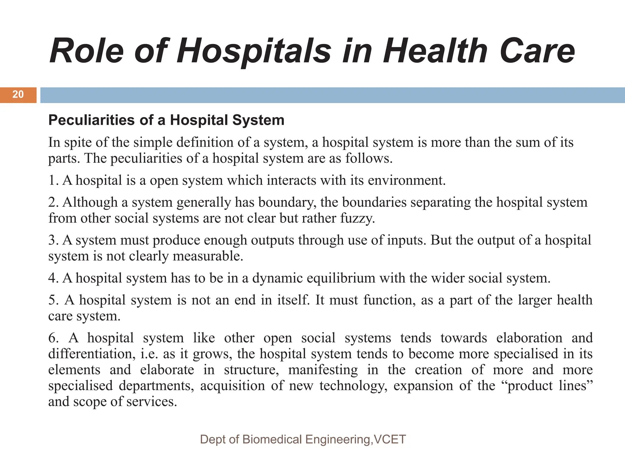 HOSPITAL PLANNING AND ITS ADMINISTRATION | PPTX