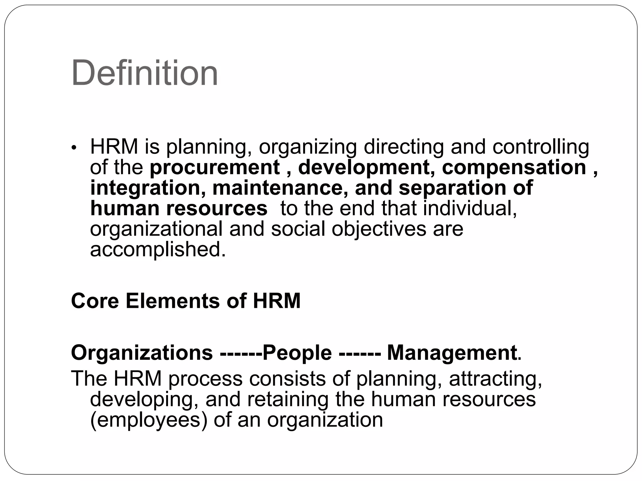 UNIT 1, HRM CONCEPTS | PPTX
