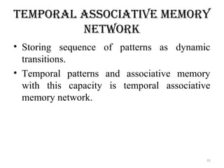 Principles of soft computing-Associative memory networks | PPT