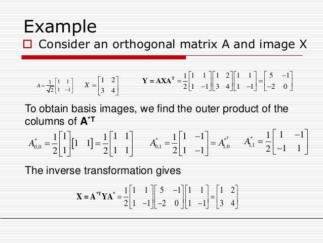 Orthogonal Matrix