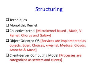 CS9222 ADVANCED OPERATING SYSTEMS | PDF | Operating Systems | Computer Software and Applications