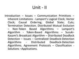 CS9222 ADVANCED OPERATING SYSTEMS | PDF | Operating Systems | Computer Software and Applications