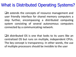 CS9222 ADVANCED OPERATING SYSTEMS | PDF | Operating Systems | Computer ...