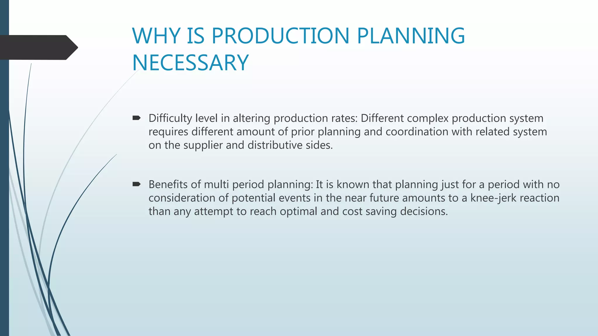 Aggregate Production Planning Pptx