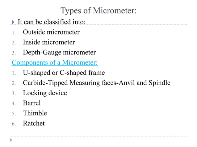 Measurement and marking metrology science | PPT
