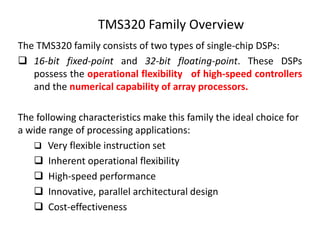 Unit ii.arc of tms320 c5 xx | PDF