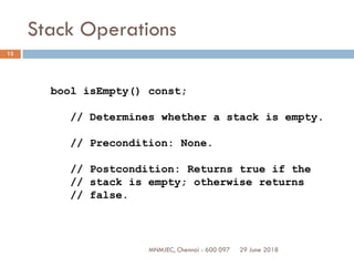UNIT II LINEAR DATA STRUCTURES – STACKS, QUEUES | PDF