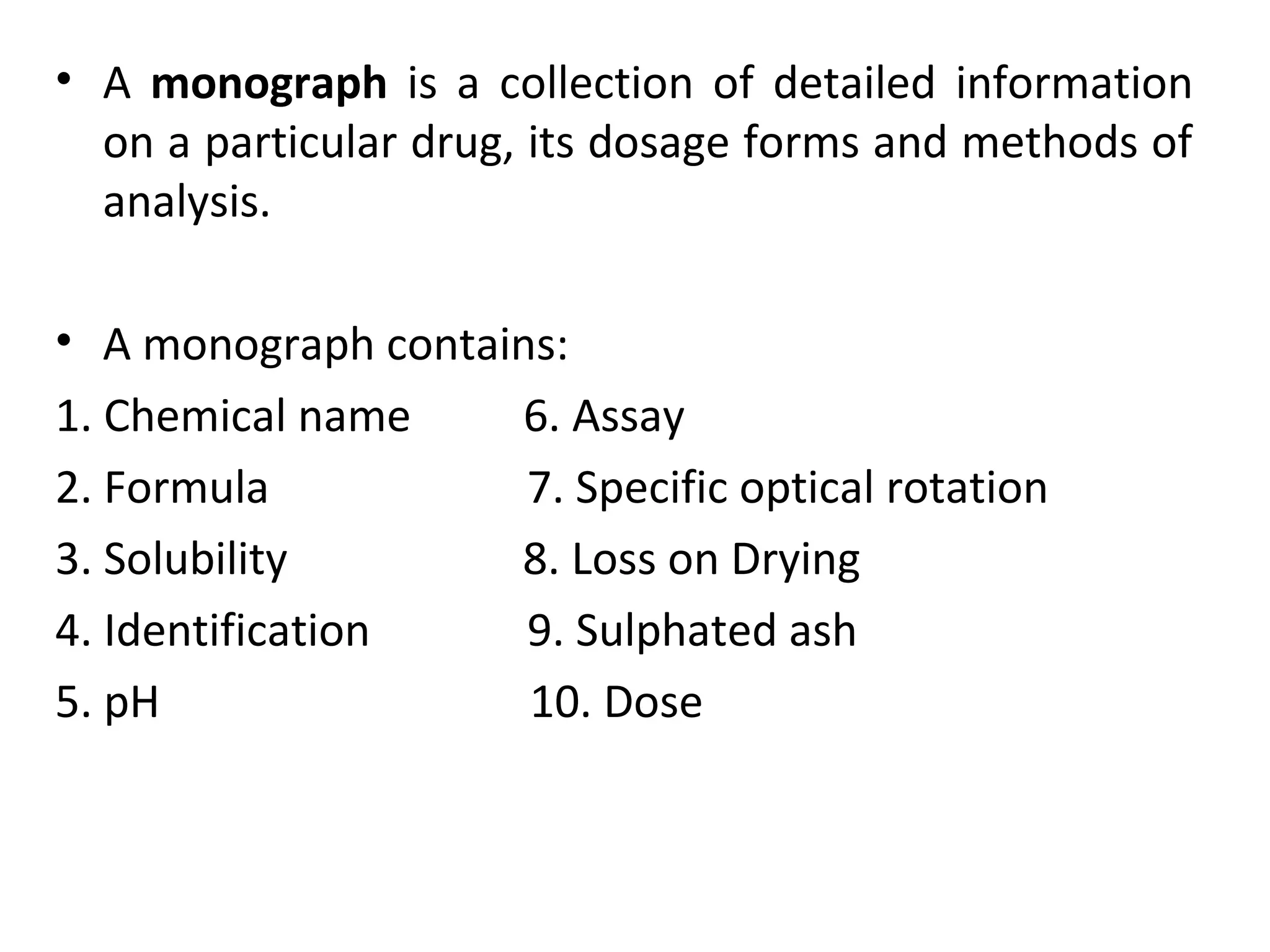 Pharmacopoeia | PPT