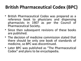 Pharmacopoeia | PPT