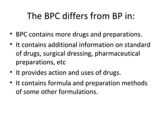 Pharmacopoeia | PPT
