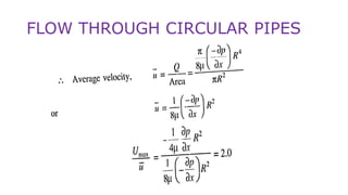 Unit ii Flow through circular pipes | PPT