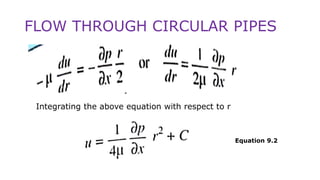 Unit ii Flow through circular pipes | PPT
