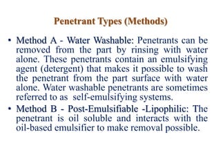 SURFACE NDE METHODS | PPTX