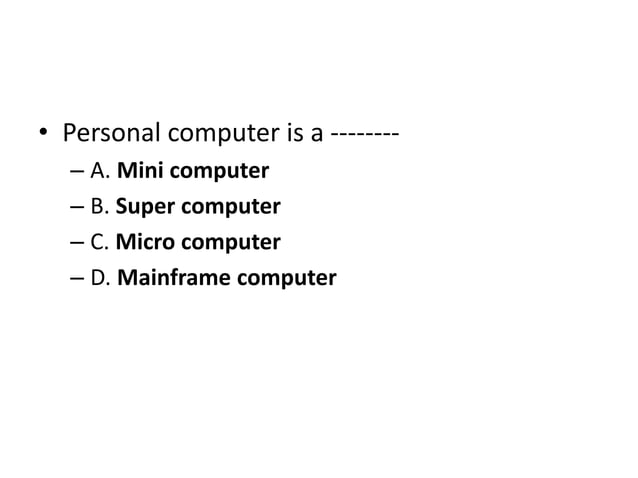 INTRODUCTION TO INFORMATION TECHNOLOGY SARASWATHI RAMALINGAM | PPT