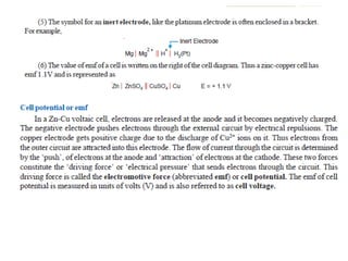 Electrochemical cells
