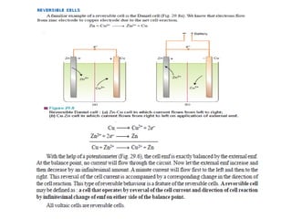 Electrochemical cells notes | PDF