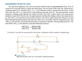 Electrochemical cells notes | PDF