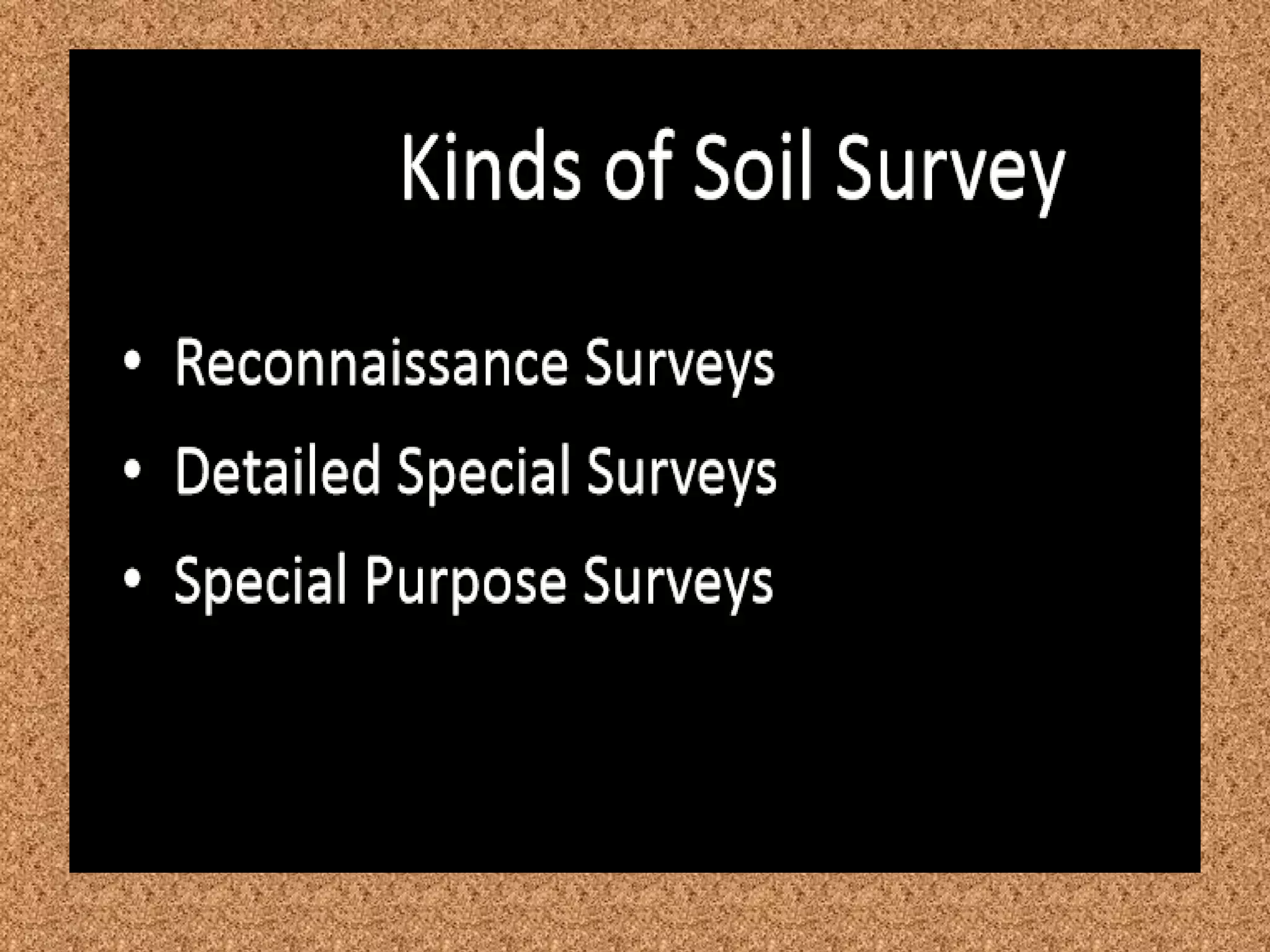 Soil survey and classification | PPTX