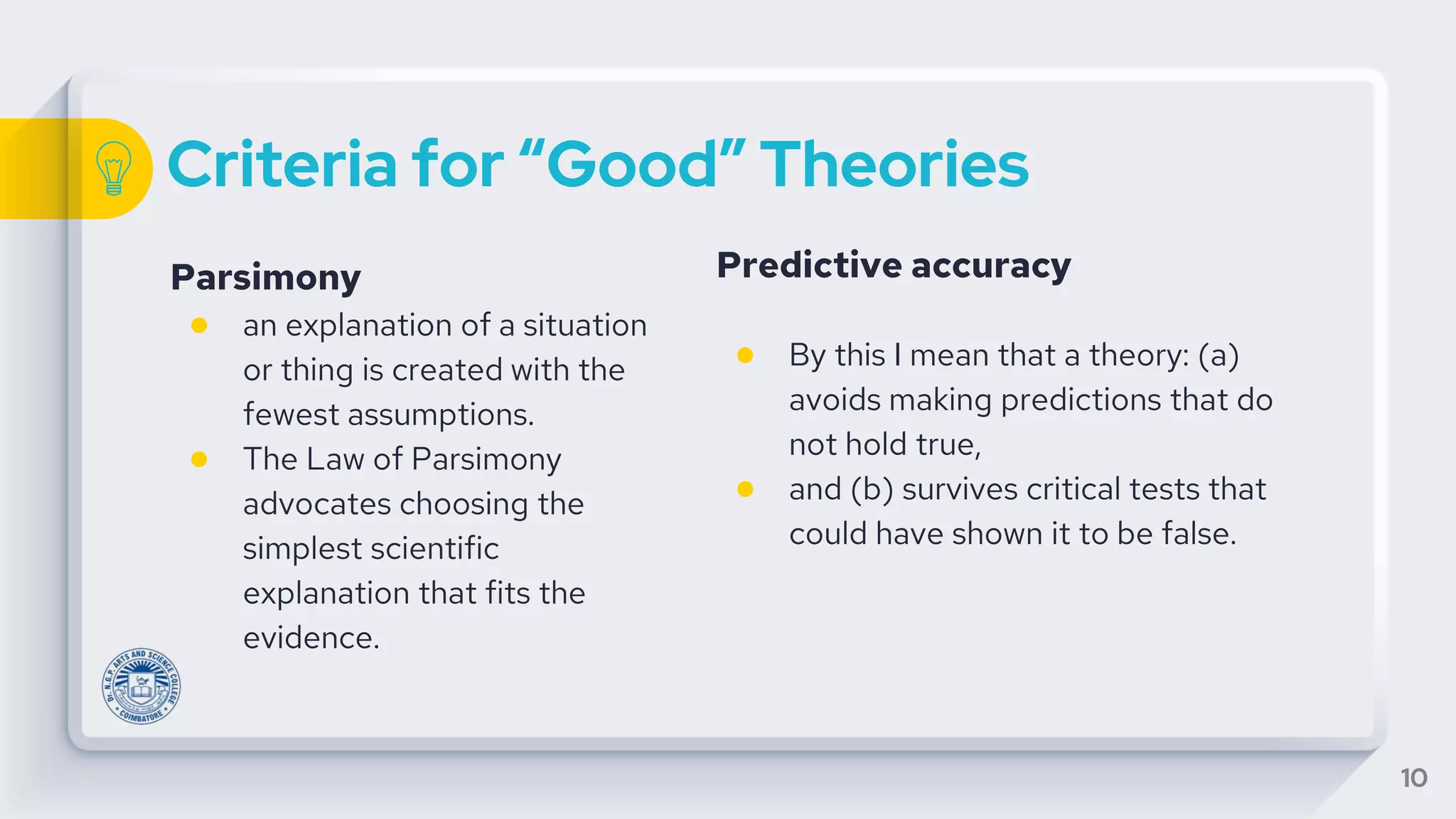 Hypothesis, Theories and Laws | PPT