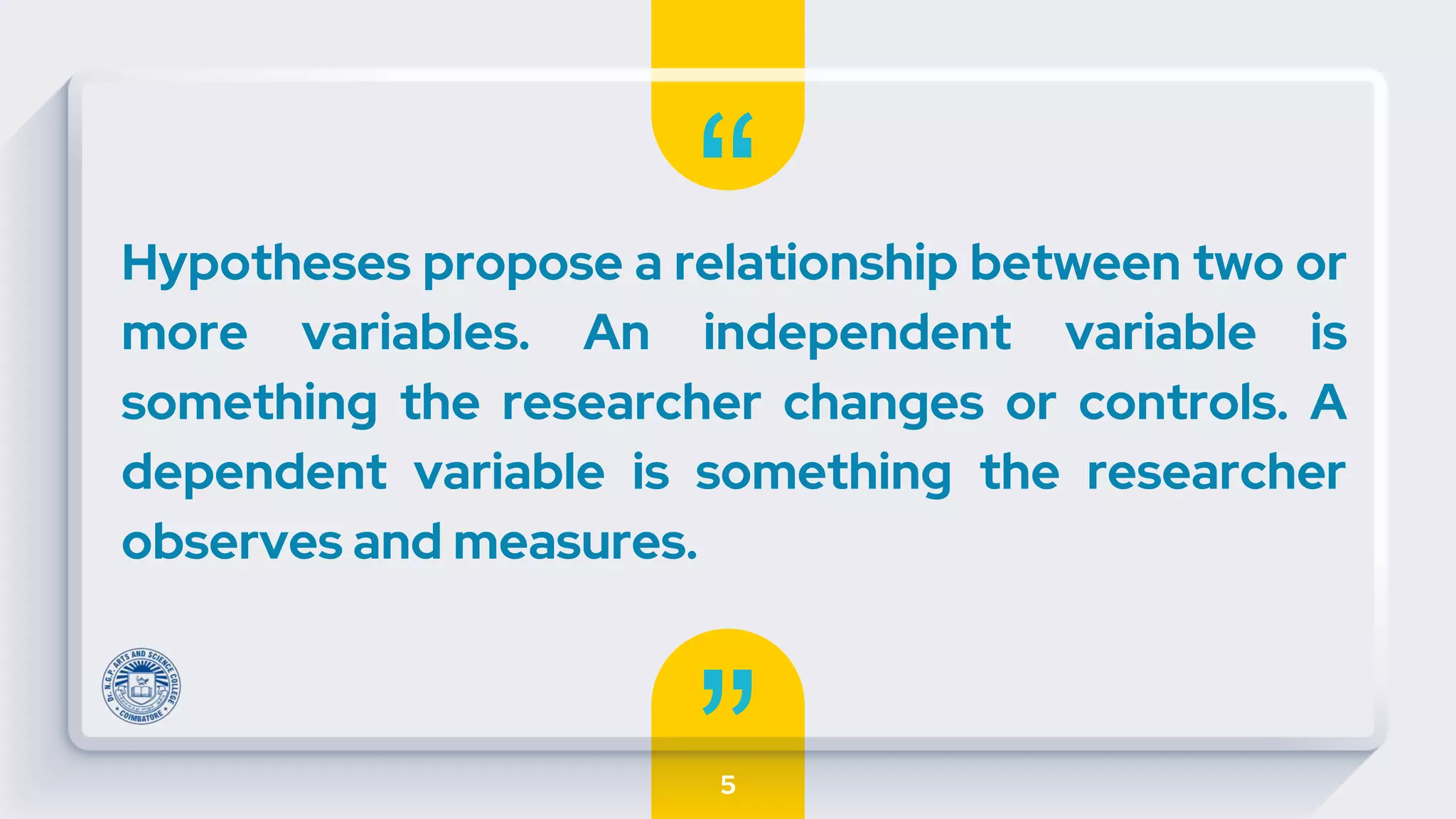 Hypothesis, Theories and Laws | PPT