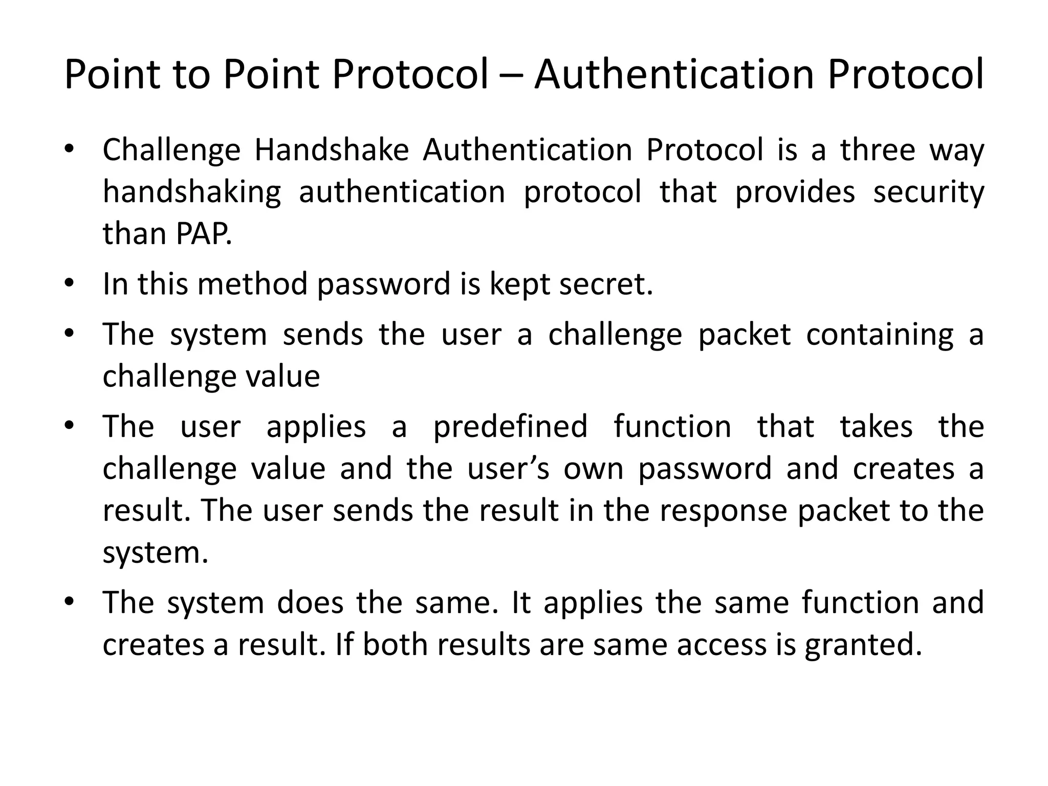 UNIT II.ppt Computer networks protocol explanation | PPT