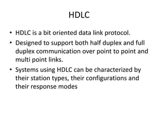 UNIT II.ppt Computer networks protocol explanation | PPT