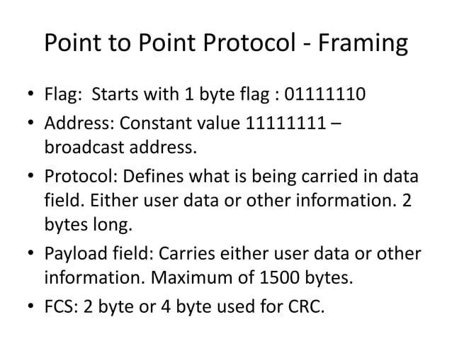 UNIT II.ppt Computer networks protocol explanation | PPT | Computer Networking | Computing