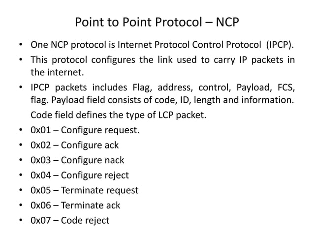 Unit Iippt Computer Networks Protocol Explanation Ppt Computer Networking Computing