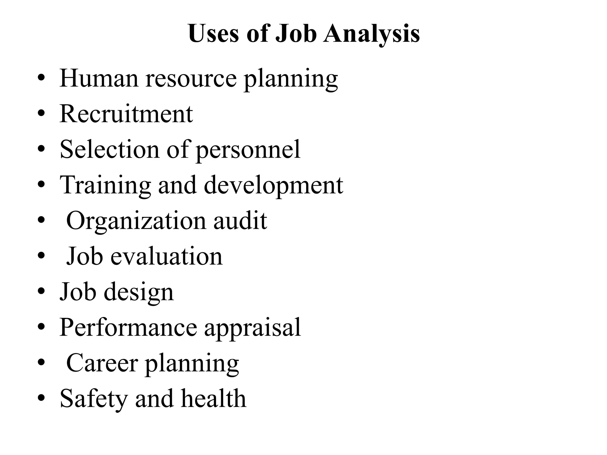 Unit II - job analysis,job design, recruitment and selection | PPTX