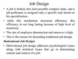 Unit II - job analysis,job design, recruitment and selection | PPTX