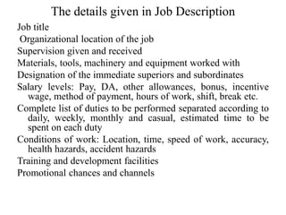 Unit II - job analysis,job design, recruitment and selection | PPTX