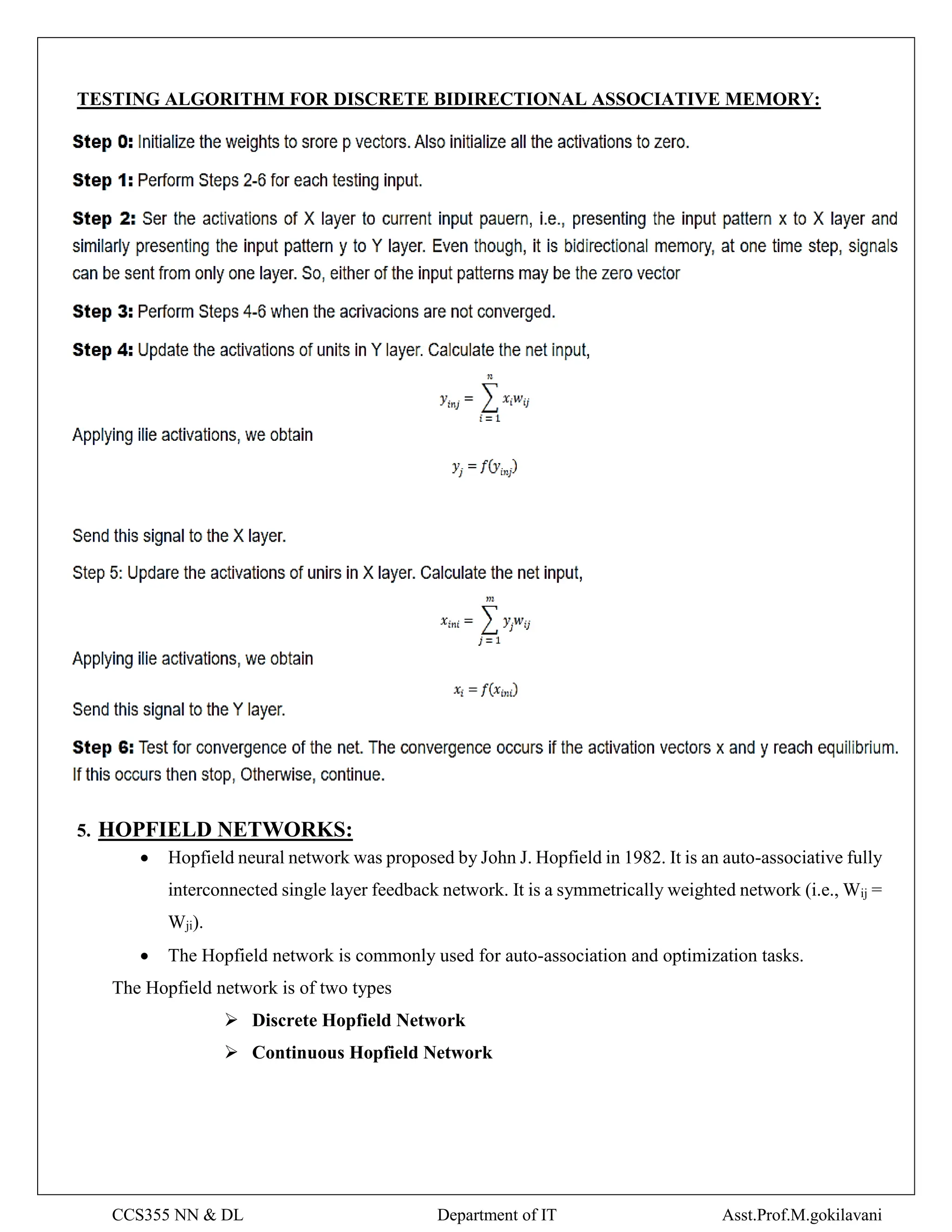 CCS355 Neural Network & Deep Learning Unit II Notes with Question bank .pdf