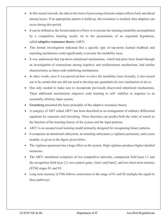 CCS355 Neural Network & Deep Learning Unit II Notes with Question bank ...