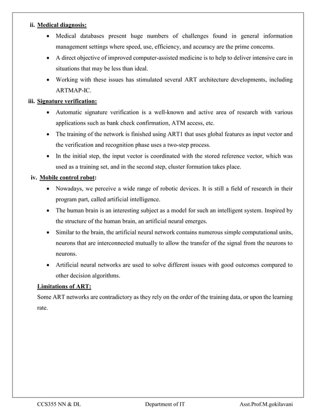 CCS355 Neural Network & Deep Learning Unit II Notes with Question bank ...