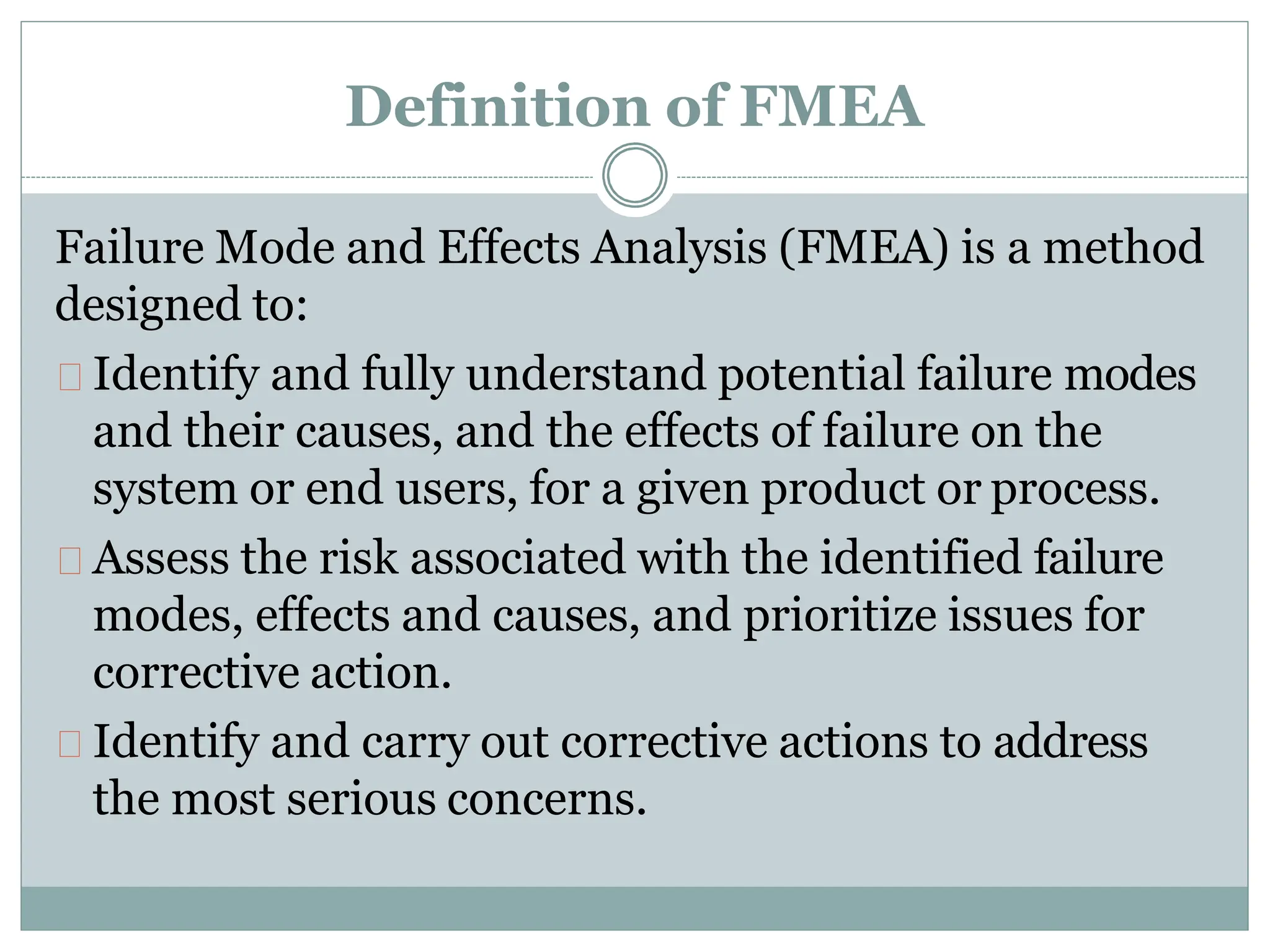 Unit II.pptx failure mode and effects analysis | PPT
