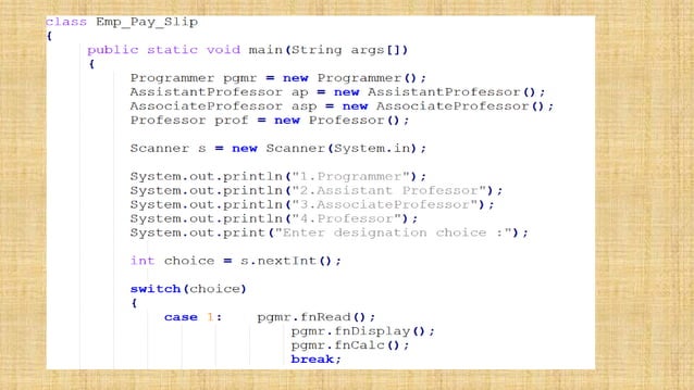 object oriented programming unit two ppt | PPT