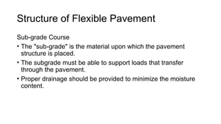 Unit II civil engineering flexible and rigid pavement | PPTX | Civil ...